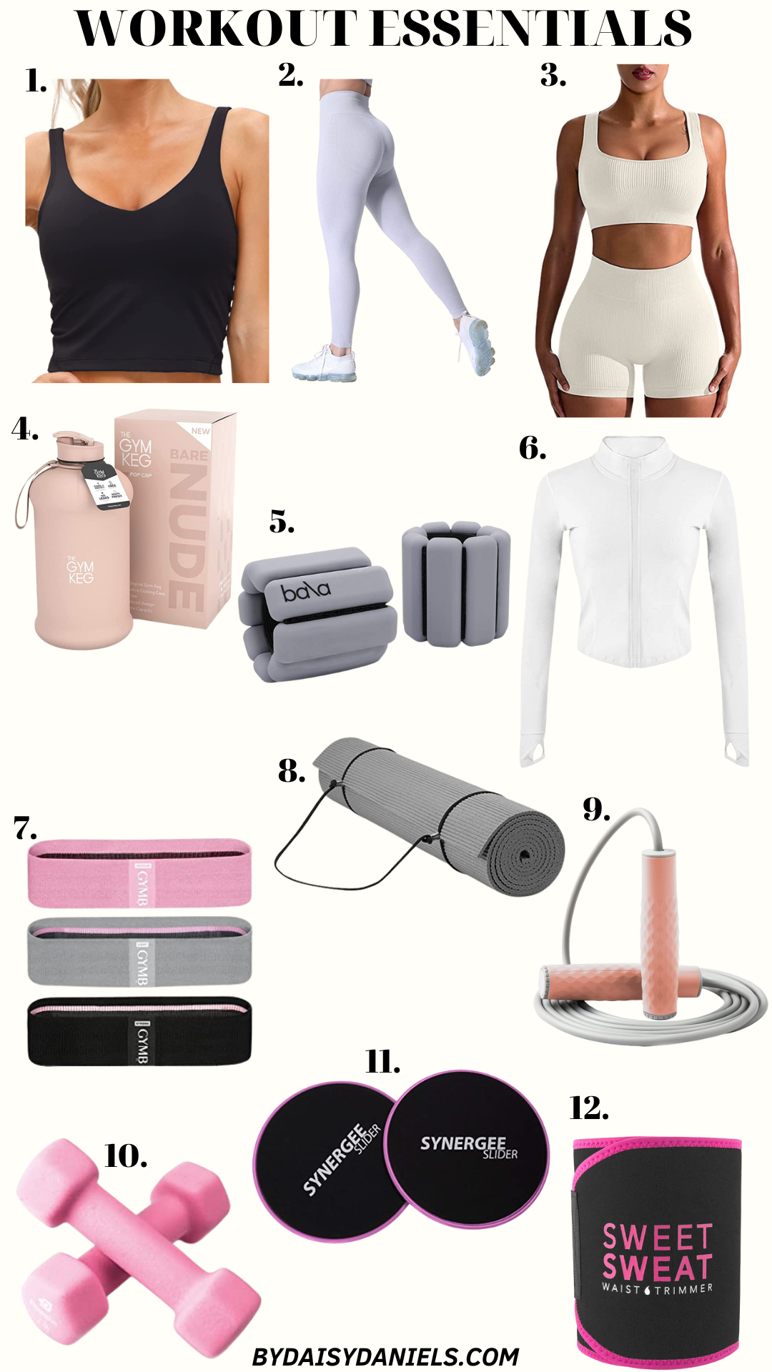 12 Workout Essentials You Need Right Now